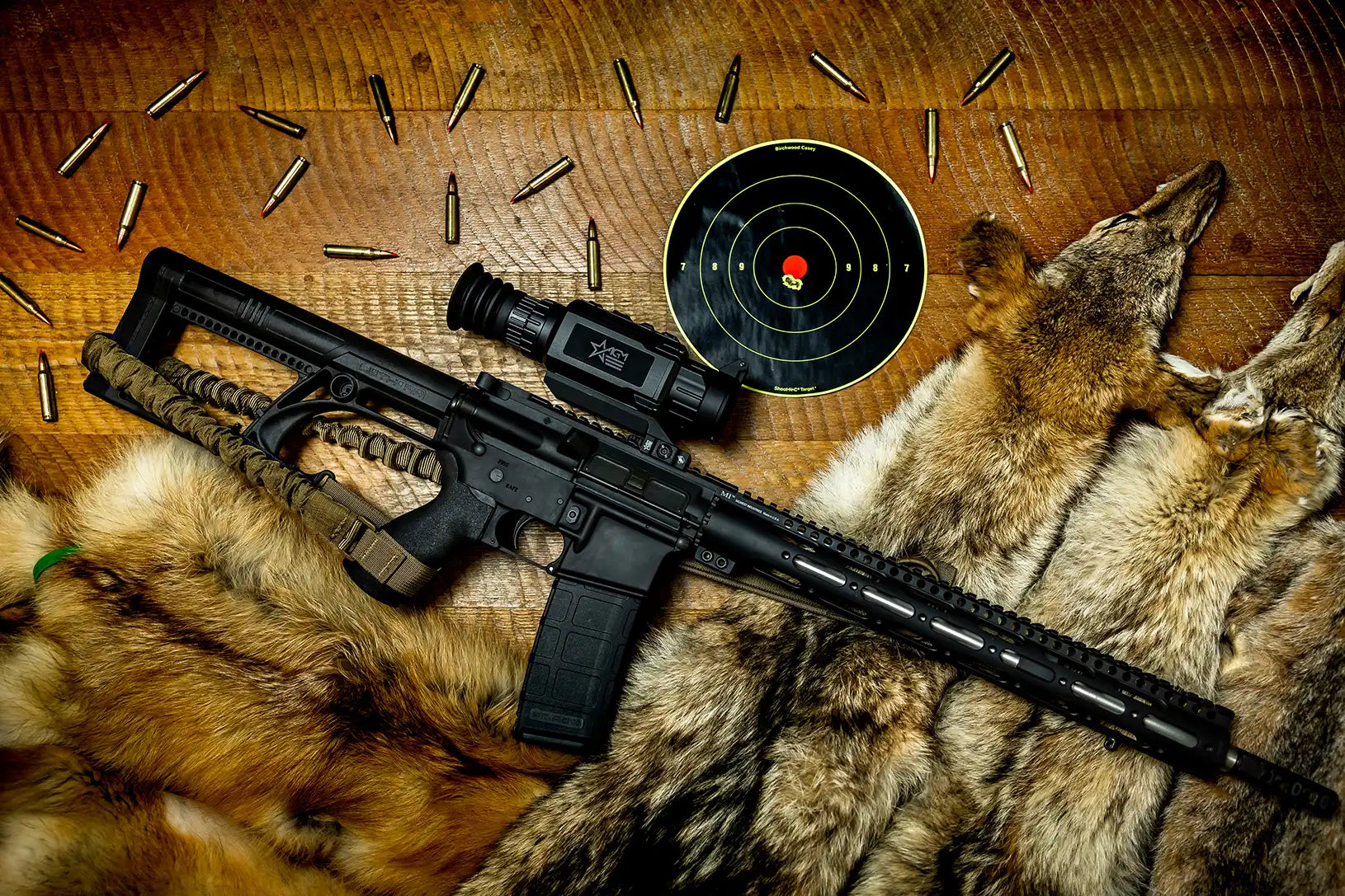 Bolt-Action Night Hunting Rifle Build for Thermal & Clip-On Optics